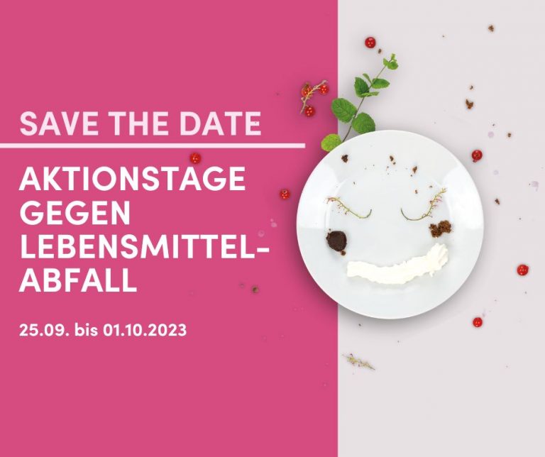 Save the date: Aktionstage 2023 - United Against Waste